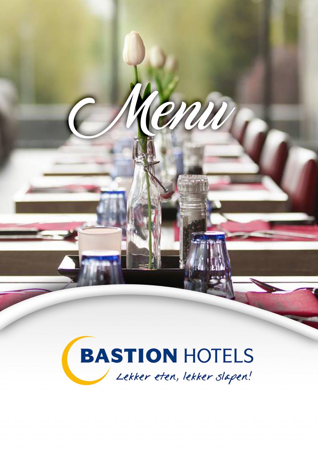 New Menu Bastion Hotels | Bastion Hotels